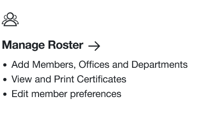 Adding/Removing someone from membership roster by admins