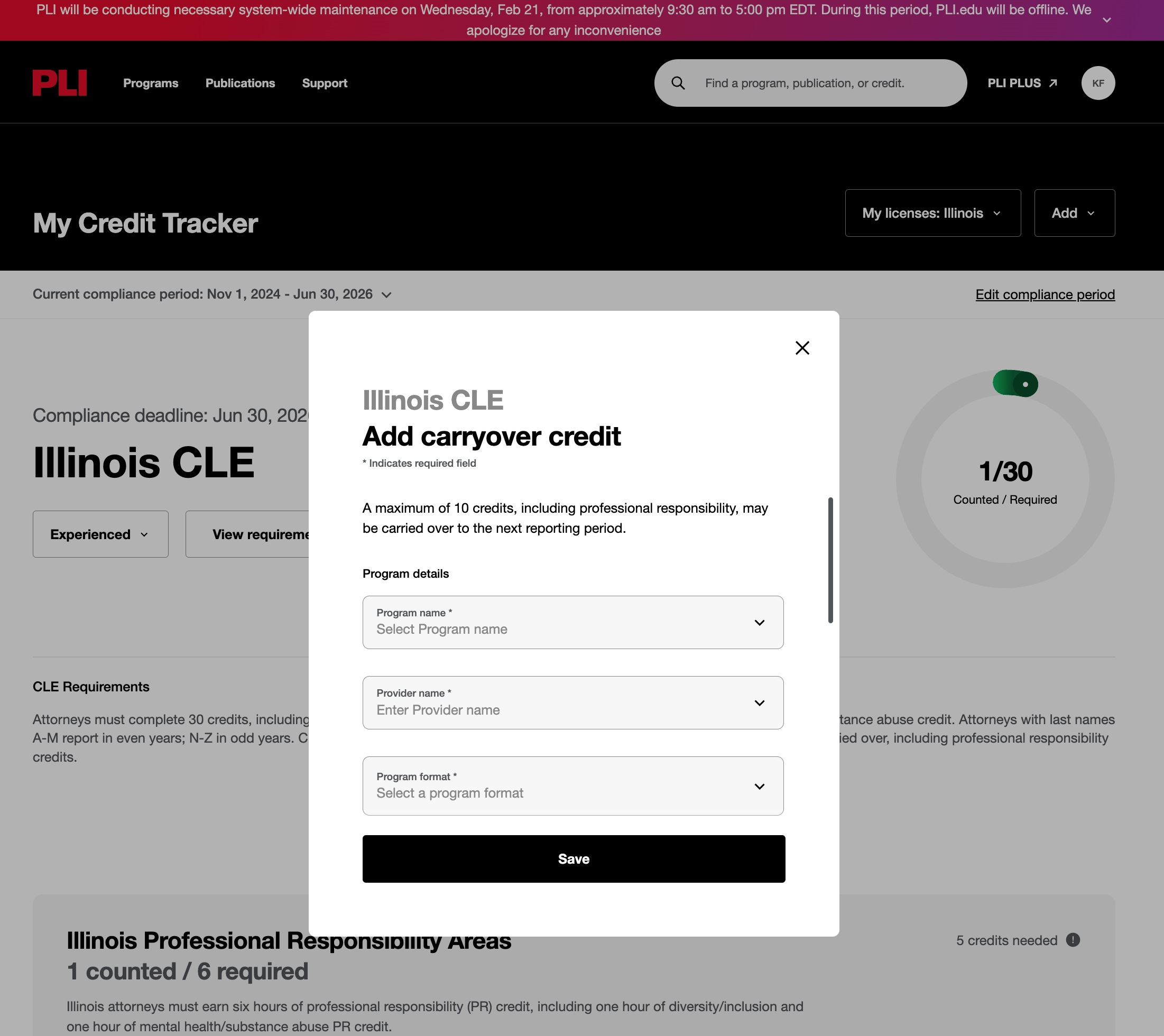 Credit Tracker Guide